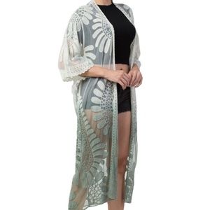 Raj | Jackets & Coats | Raj Duster Lace Embroidered | Poshmark